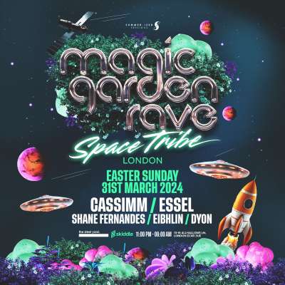 Magic Garden Rave | Space Tribe (Easter Sunday) / Events / Summer-ized ...